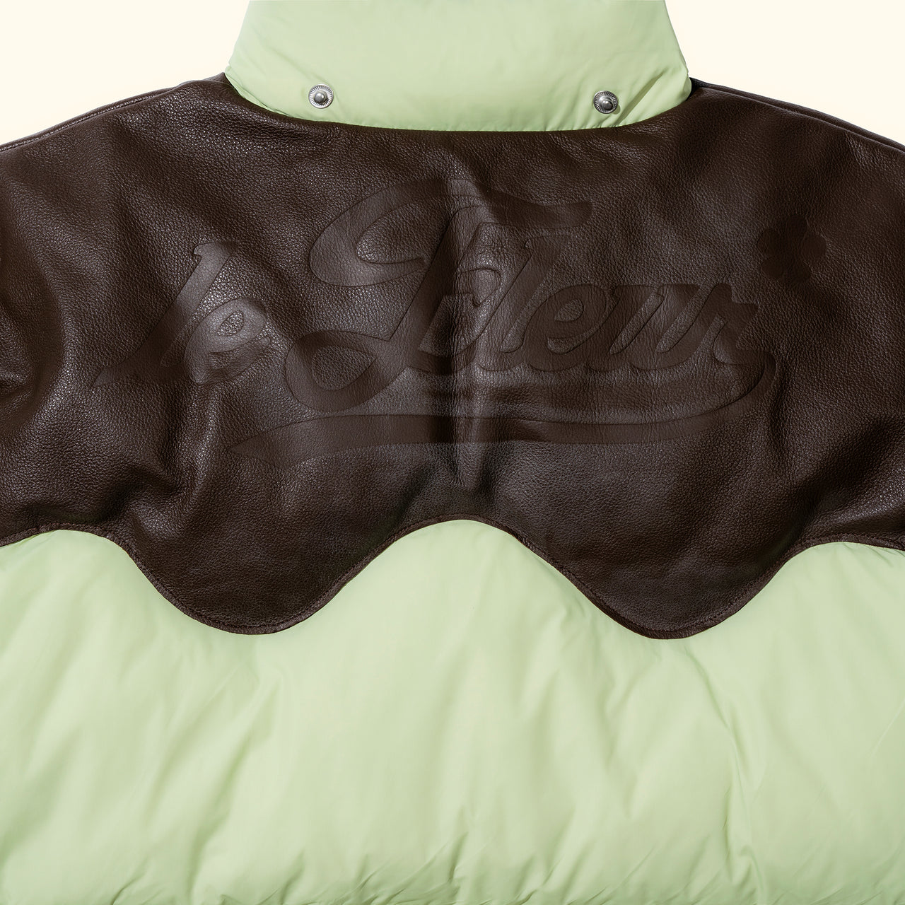 Leather Puffer Jacket – GOLF le FLEUR*