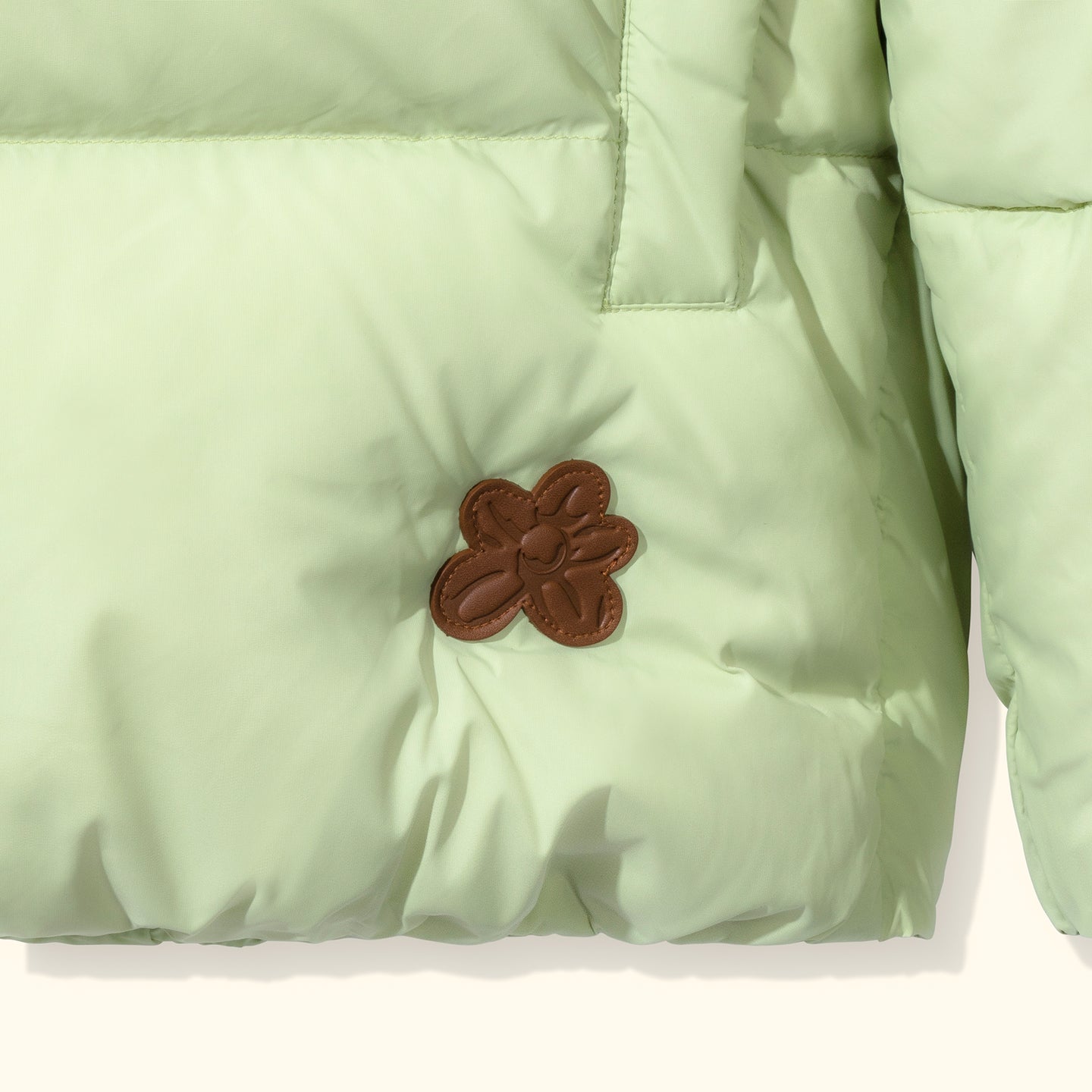 Leather Puffer Jacket – GOLF le FLEUR*