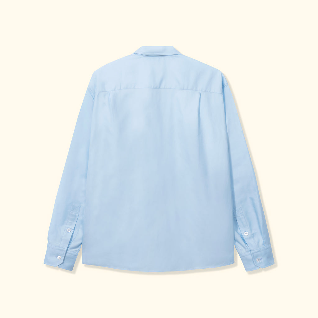 Round Collar Long-Sleeve Blue – GOLF le FLEUR*