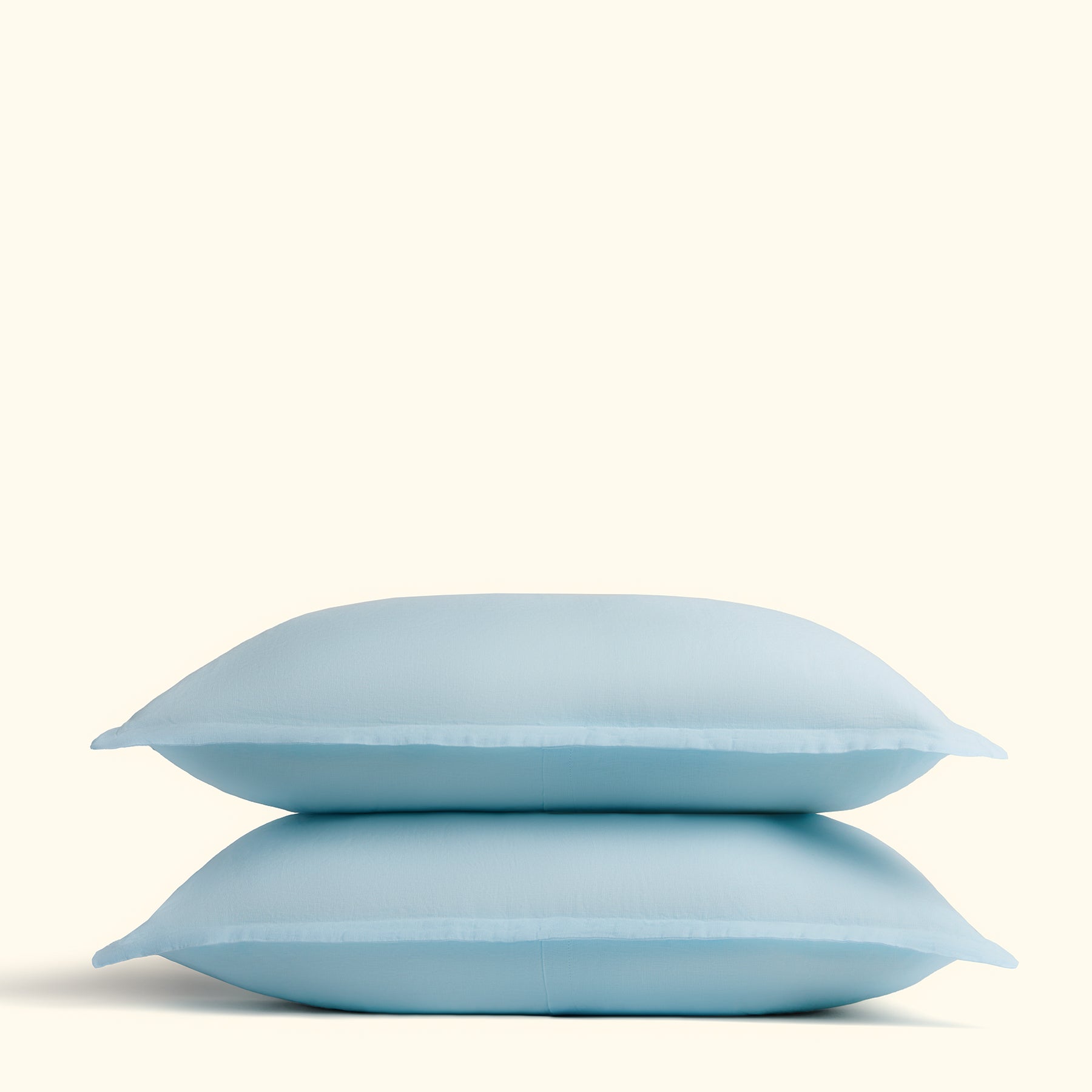 Linen Sham popular Set Geneva Blue